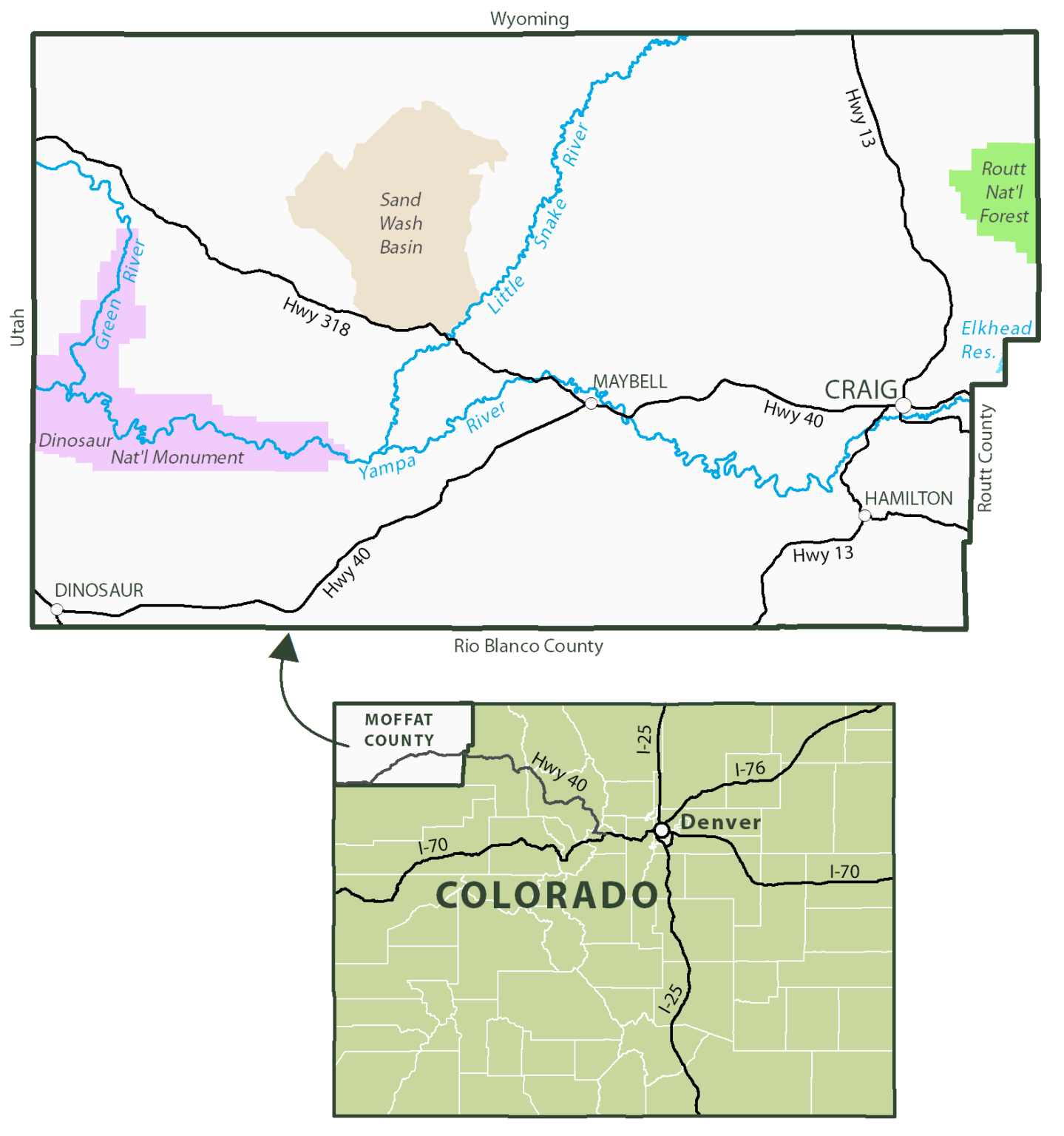 Area Maps - Visit Moffat County